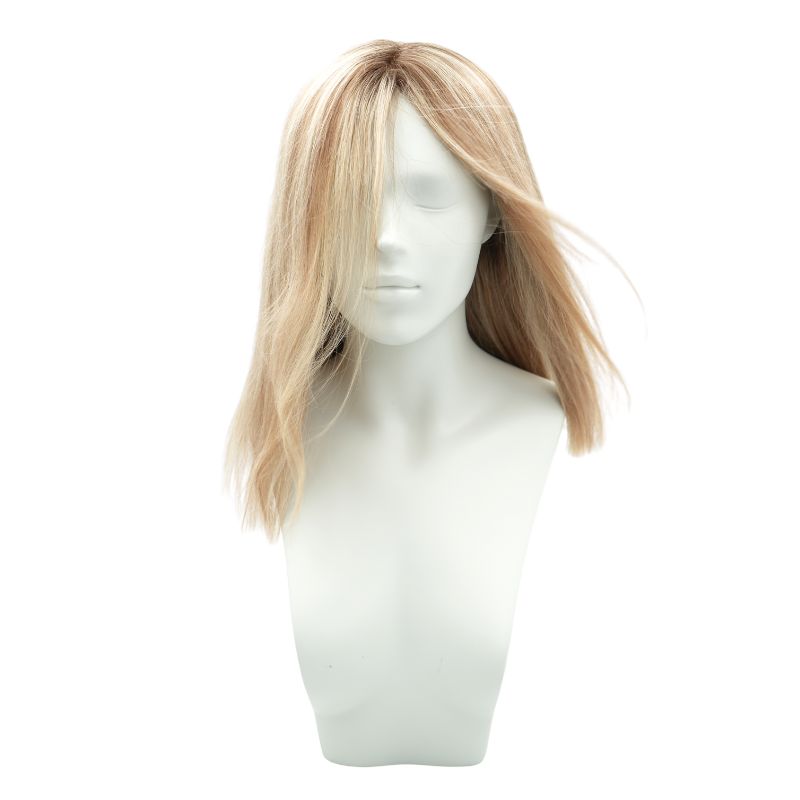Teti - parrucca capelli remy umani 100% silk effetto invisibile ...
